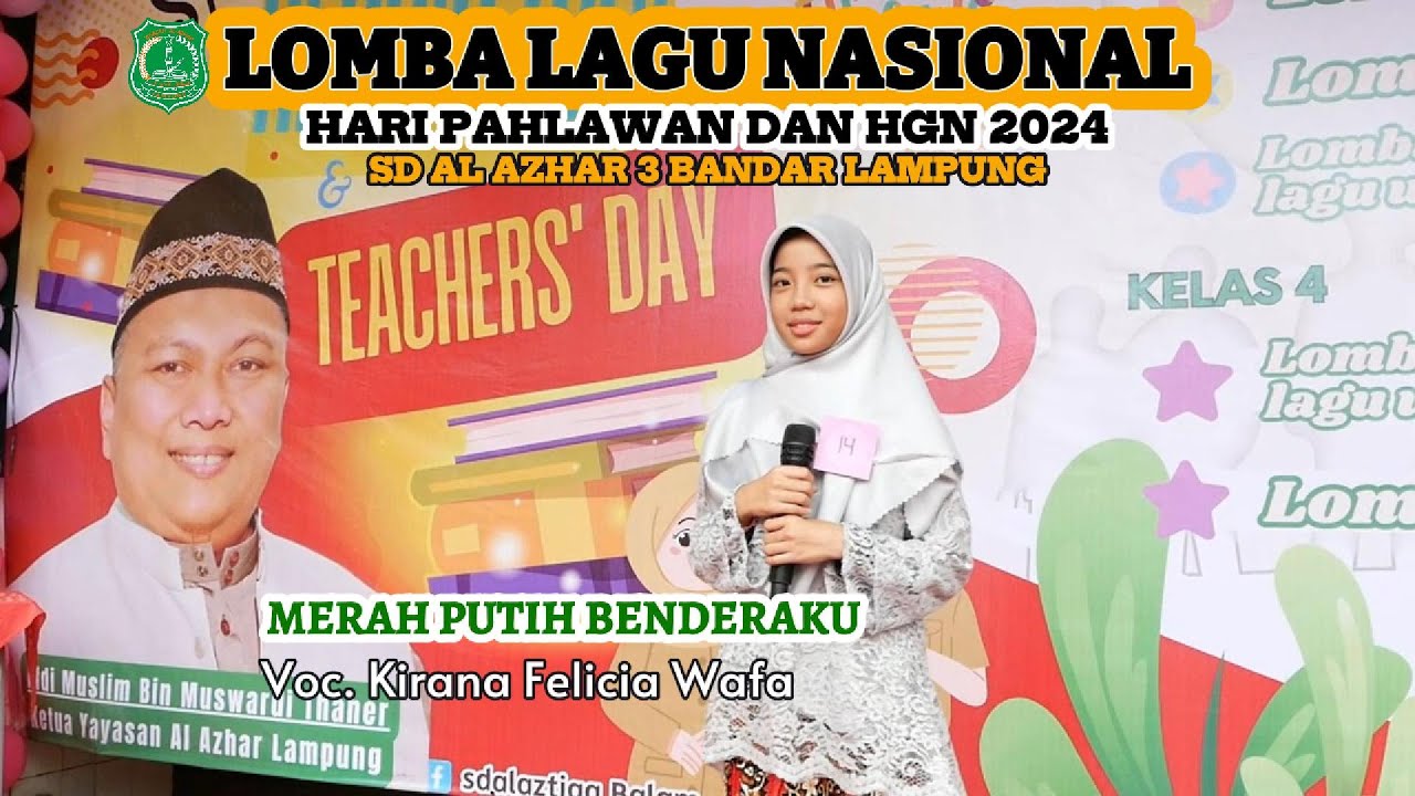 MERAH PUTIH BENDERAKU Voc. Kirana Felicia Wafa - YouTube