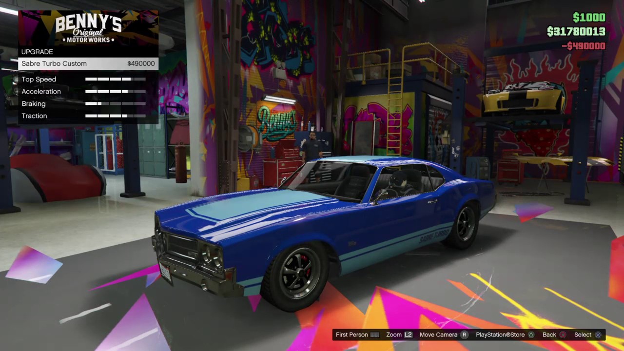 GTA 5 PS4 Car Show - YouTube