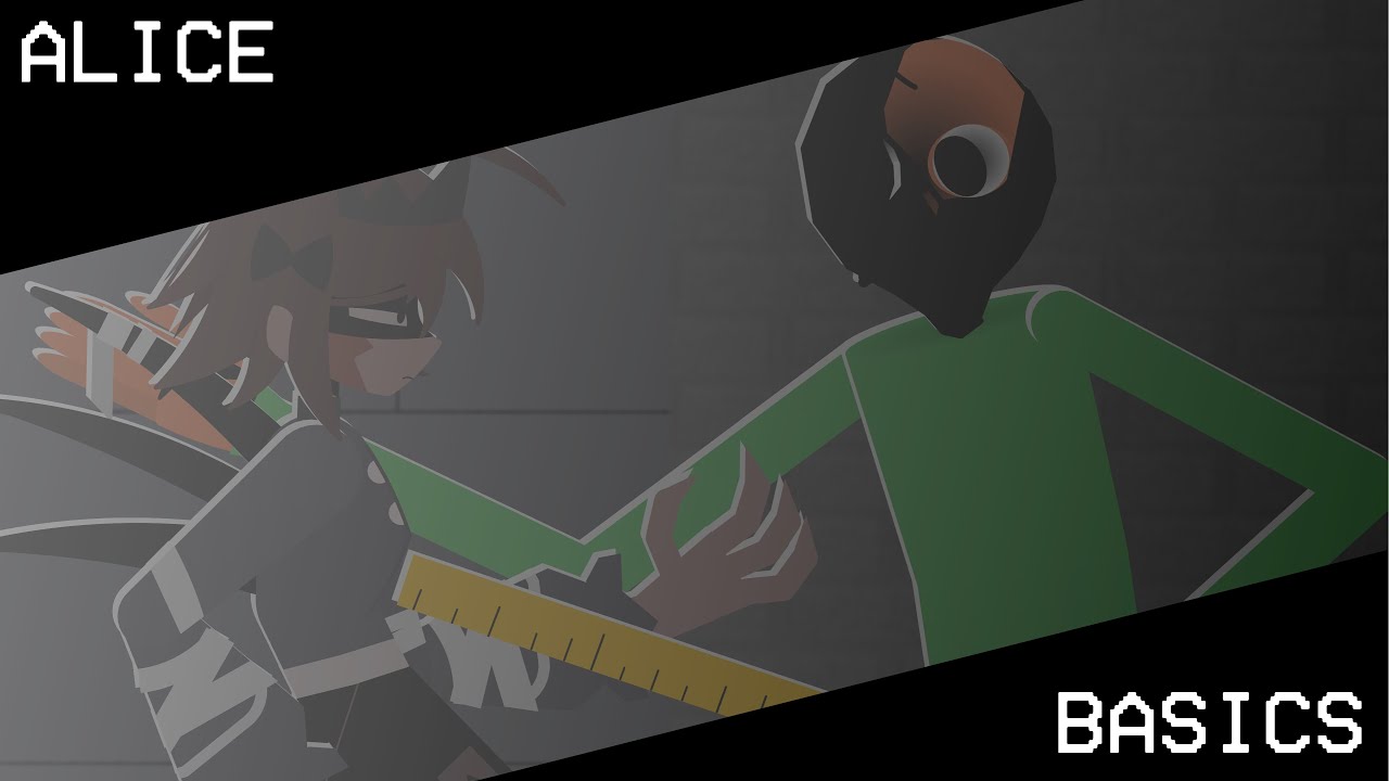 Alice (Fpe) Vs BAL_RAT BASICS (Baldi’s basics mod) Animation Fight ...