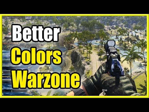 Best Graphics Settings for MORE COLOR in Warzone Pacific (PS4, PS5 Xbox ...