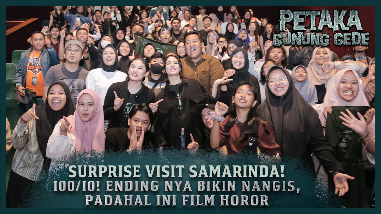 Kebahagiaan Penonton Samarinda Di Samperin Geng Pendaki - Big Mall XXI ...