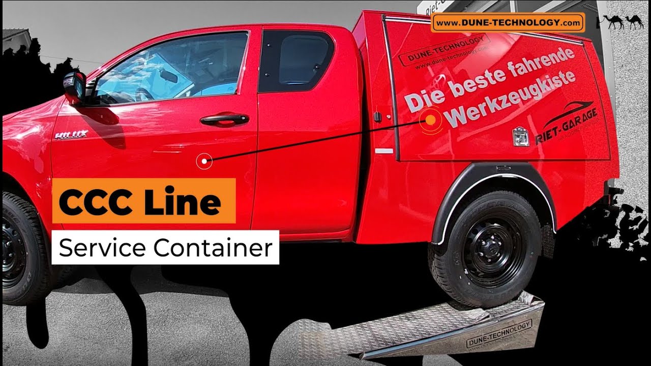 Hilux CCC-Line Service Container - YouTube