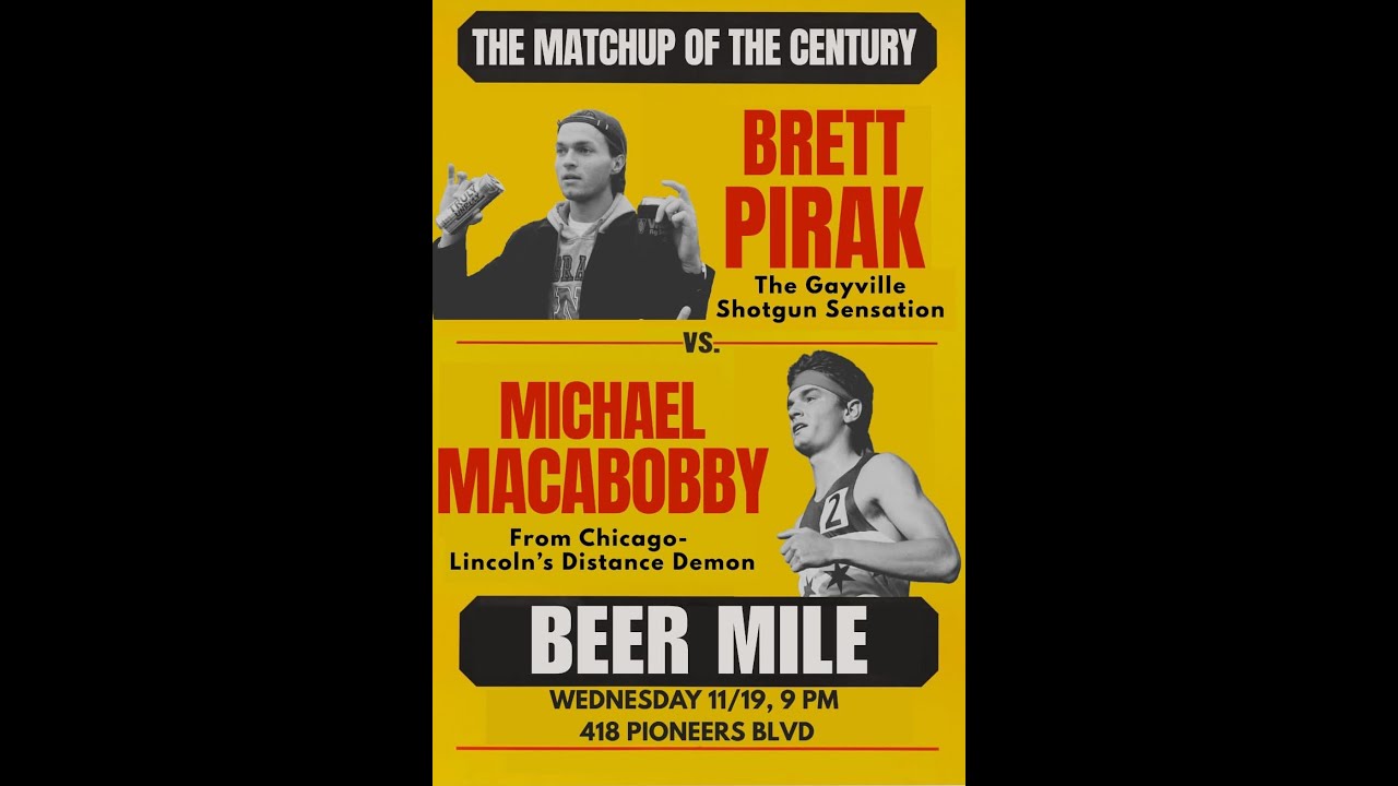 Pirak v. Bobby Beer Mile - YouTube