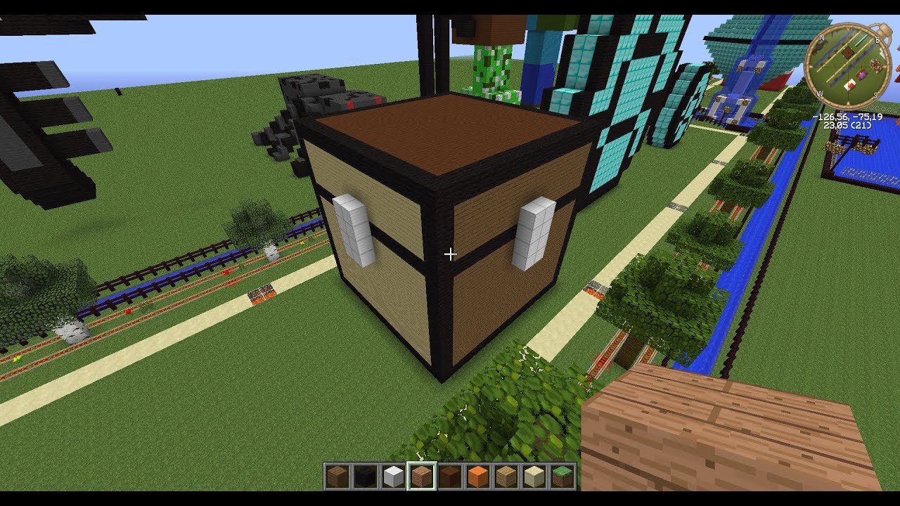 TUTORIAL COFRE GIGANTE 3D MINECRAFT !! - YouTube