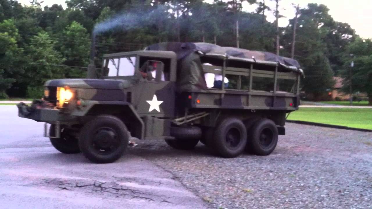 1967 AM General M35A1 Drive By - YouTube