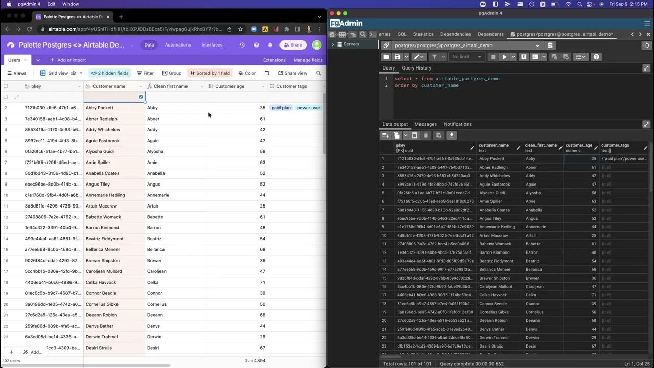 Bidirectional syncing between Postgres and Airtable - YouTube
