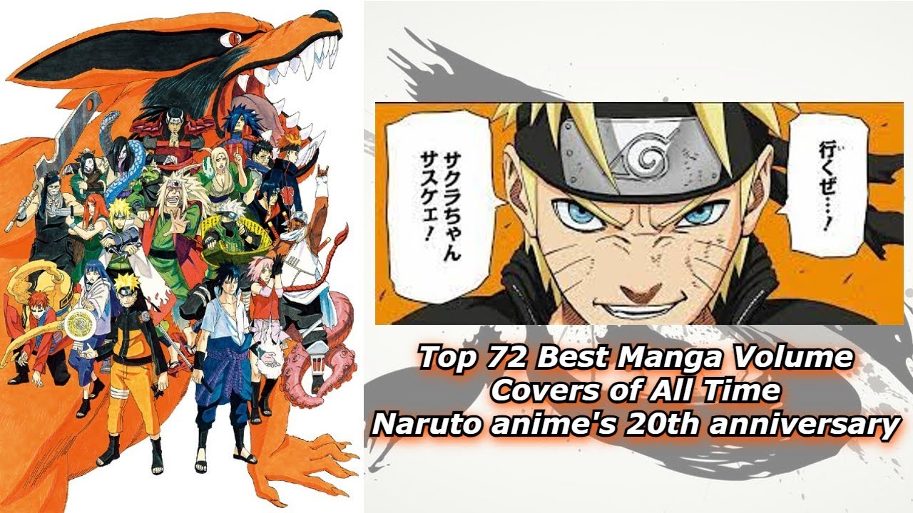 Top 72 Best Manga Volume Covers of All Time ll Naruto anime's 20th ...
