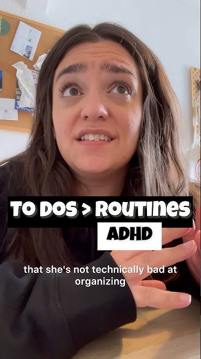 Why your routine won’t stick (ADHD) - YouTube