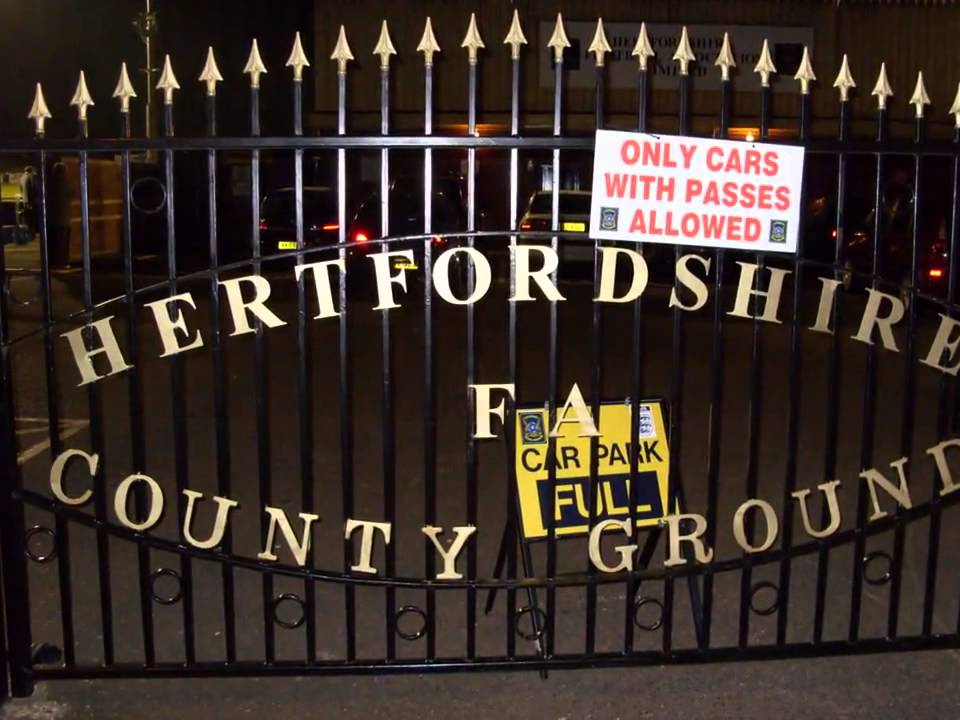 County Ground Letchworth / Hertfordshire FA / Baldock Town FC / England ...