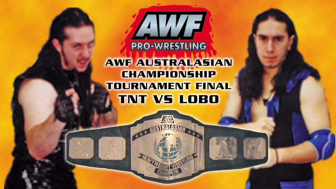 PRO WRESTLING - AWF TITLE MATCH - TNT VS LOBO - Australian Wrestling ...