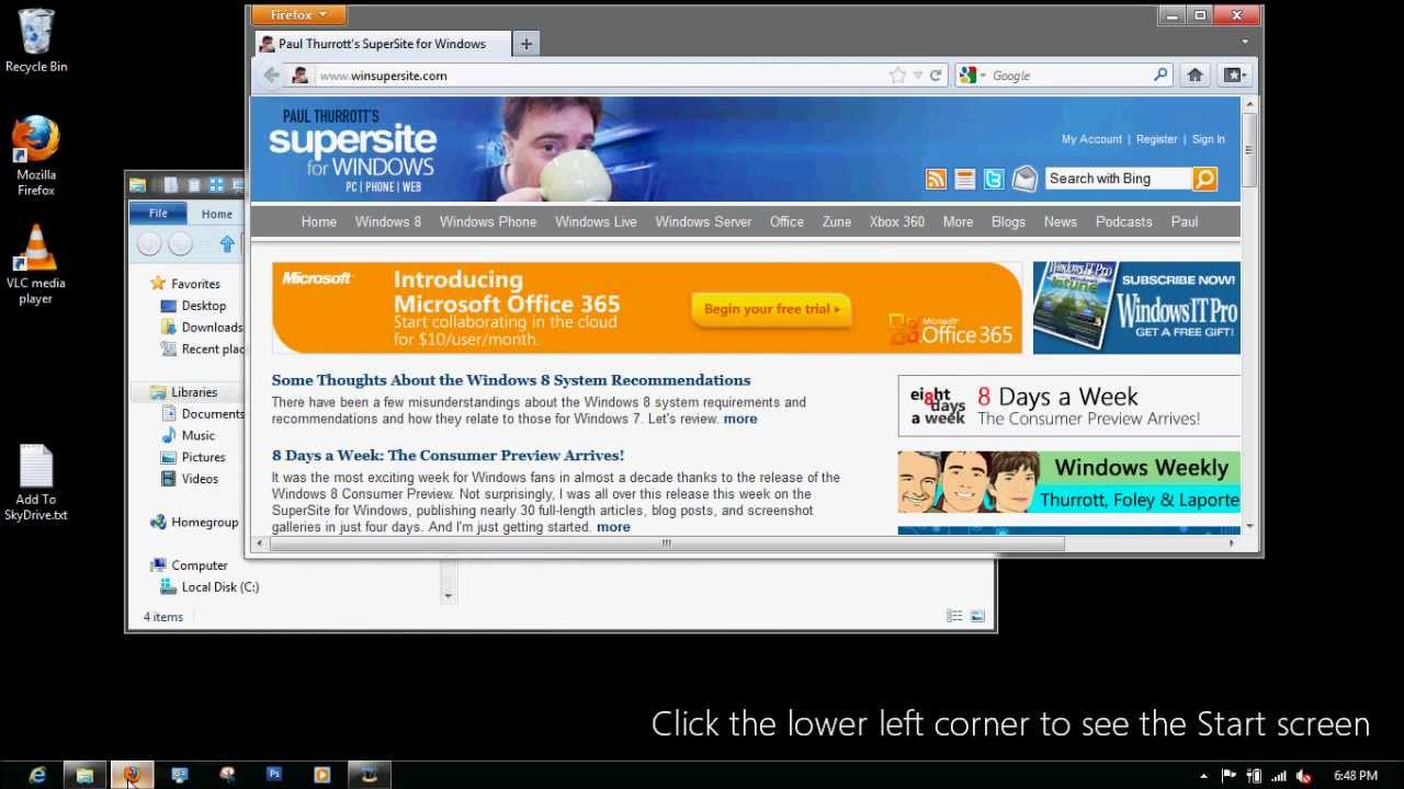 How To Use Windows 8 - YouTube