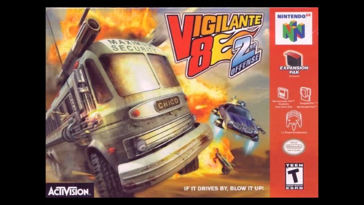 Vigilante 8: 2nd Offense - Convoy Country [N64] - YouTube