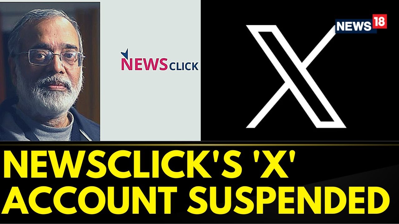 NewsClick Controversy News | NewsClick Official account Suspended From ...