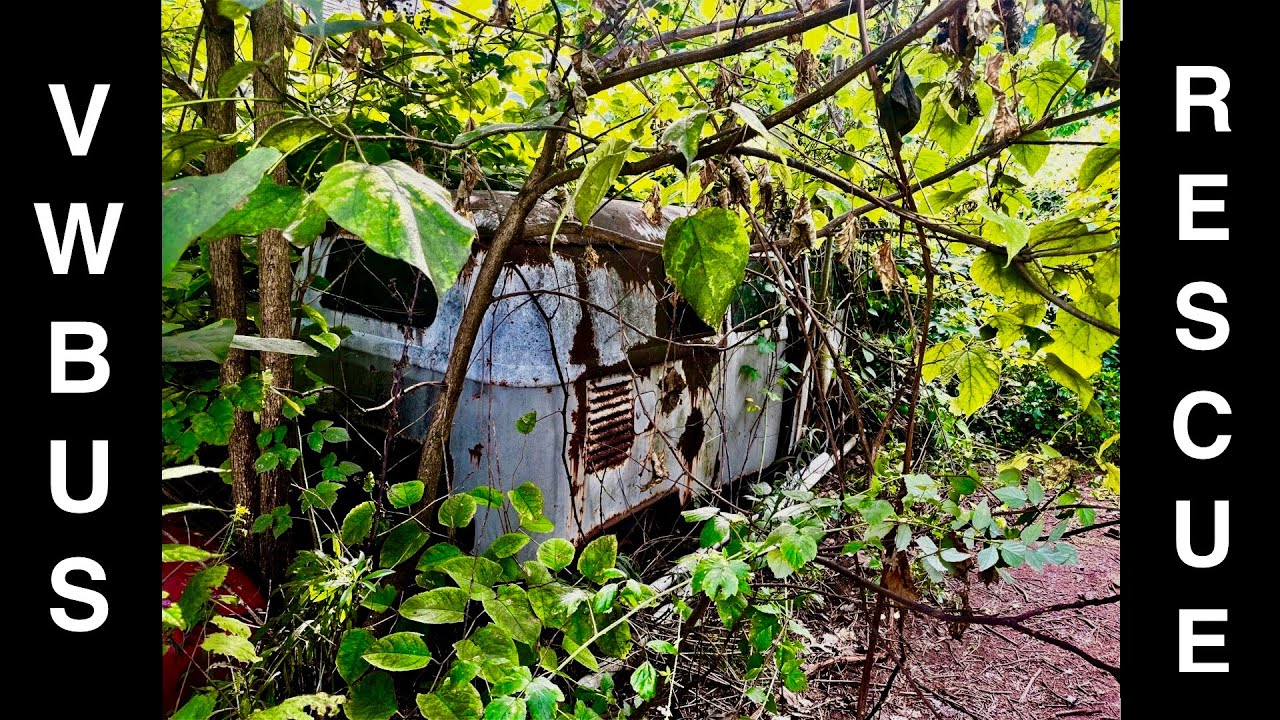 VW Bus Found & Rescued - Kombi Saved 4 Full Restoration - YouTube