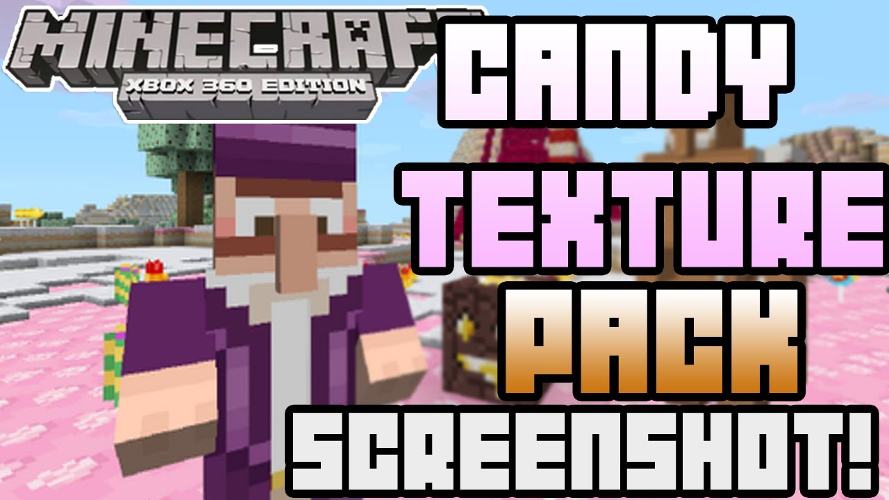 Minecraft (Xbox 360/PS3) - *NEW* CANDY TEXTURE PACK - SCREENSHOT ...