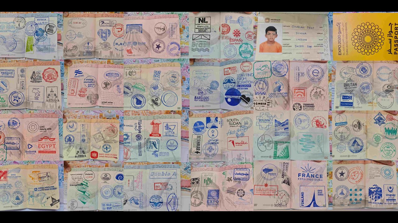 EXPO Stamps collection - YouTube