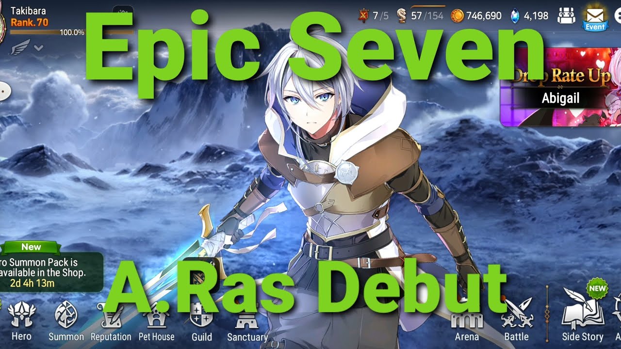 Epic Seven Adveturer Ras Debut - YouTube