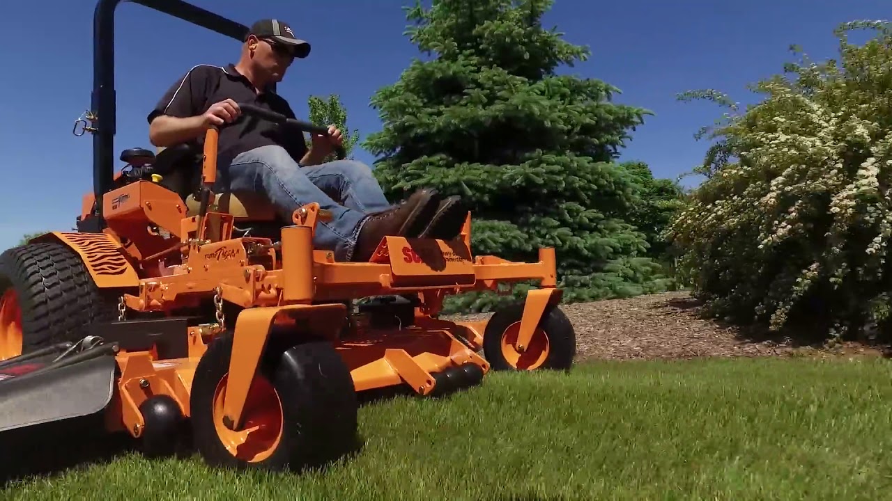 Scag Turf Tiger II - YouTube