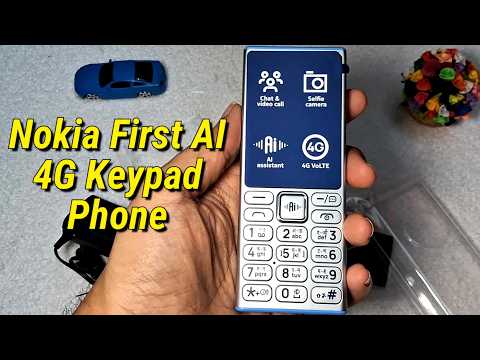 Nokia AI Assistant First 4G Feature Phone | HMD Nokia 210 4G 2026 Keypad Phone Unboxing & Review |