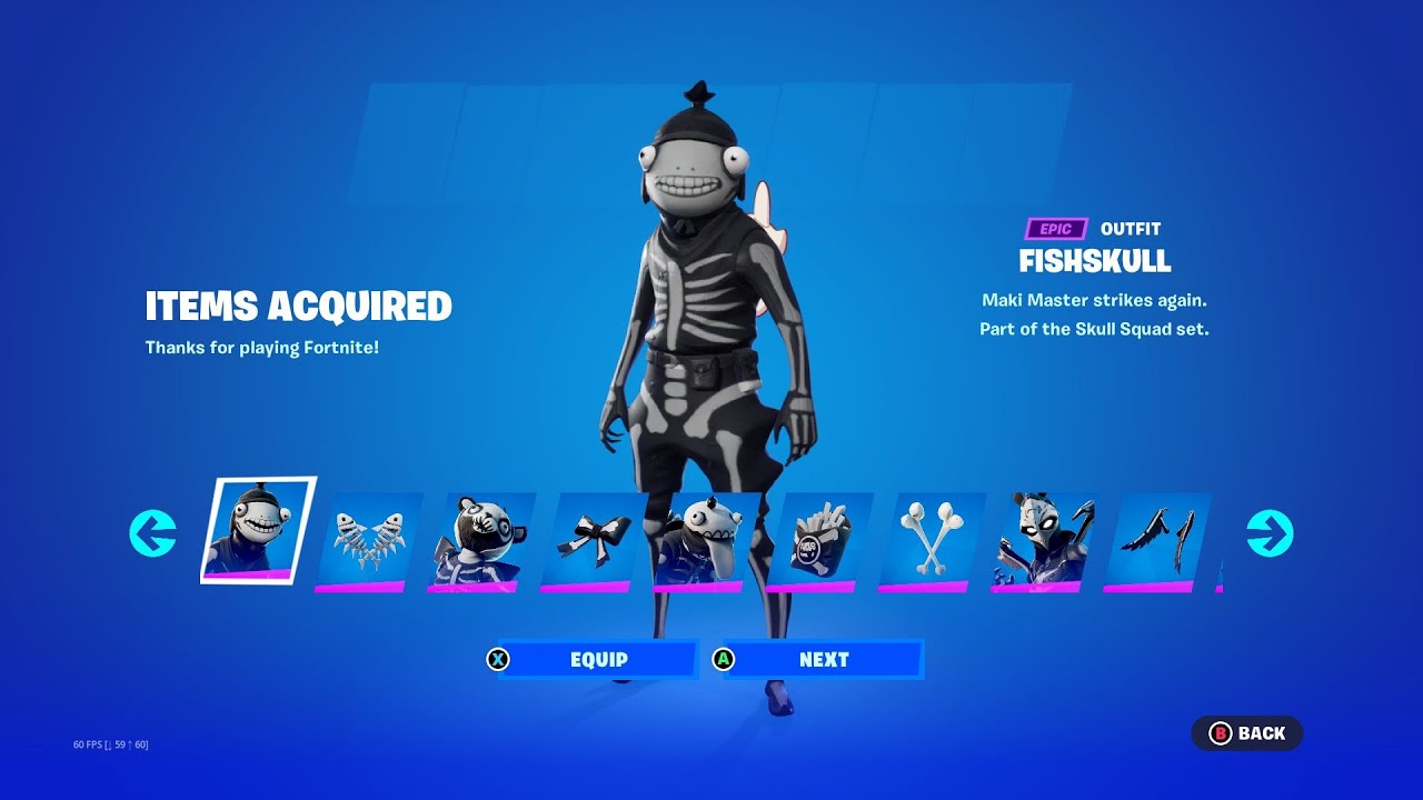 How To Get Skull Squad Pack NOW FREE In Fortnite! (Unlock Fishskull ...