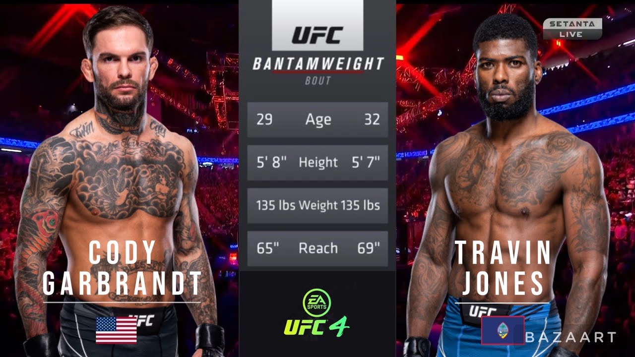 CODY GARBRANDT VS TREVIN JONES FULL FIGHT UFC 285 - YouTube
