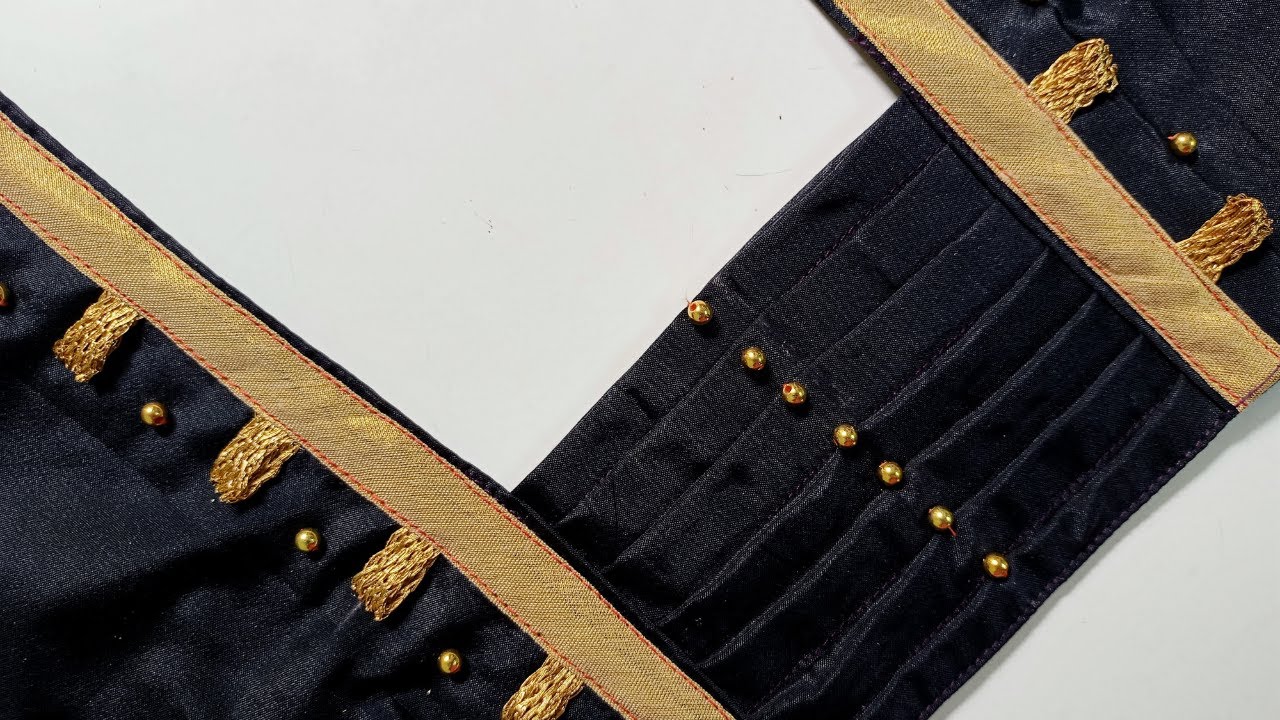 Black Blouse Square Neck Extraordinary Design | Neck Design | Blouse ...