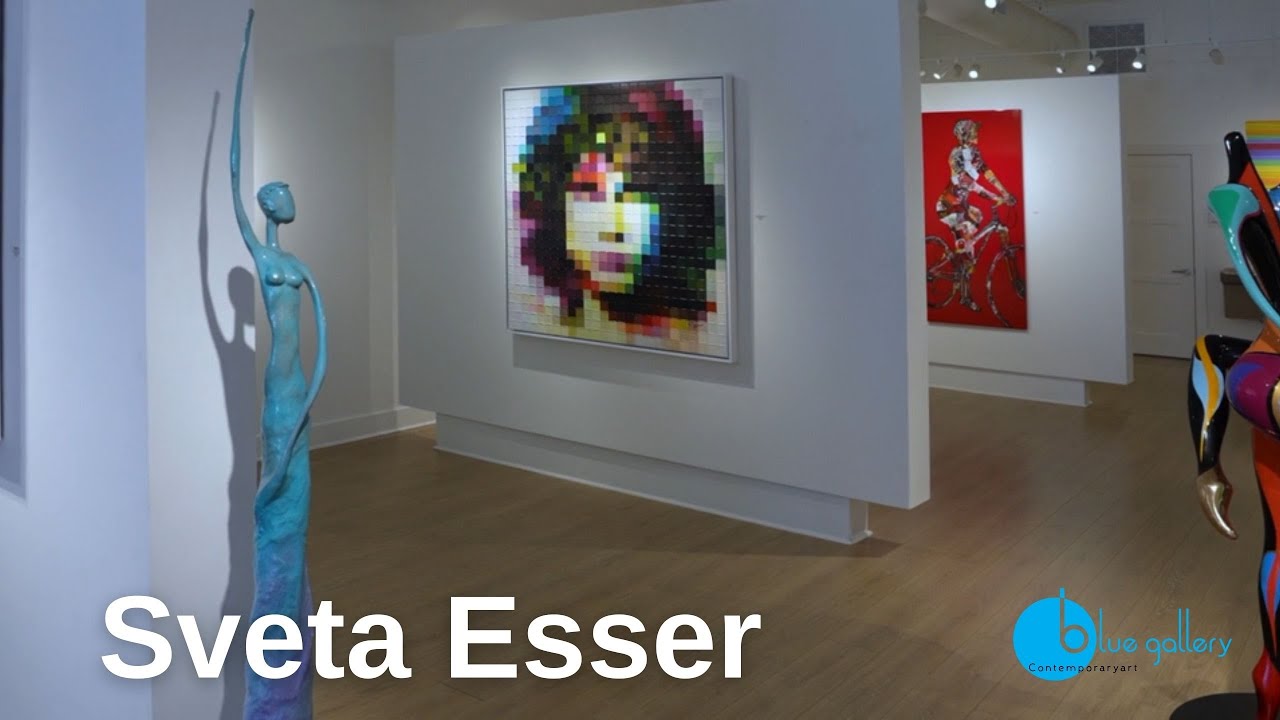 Discover Sveta Esser: The Magic of Pixel Realism | Blue Gallery - YouTube