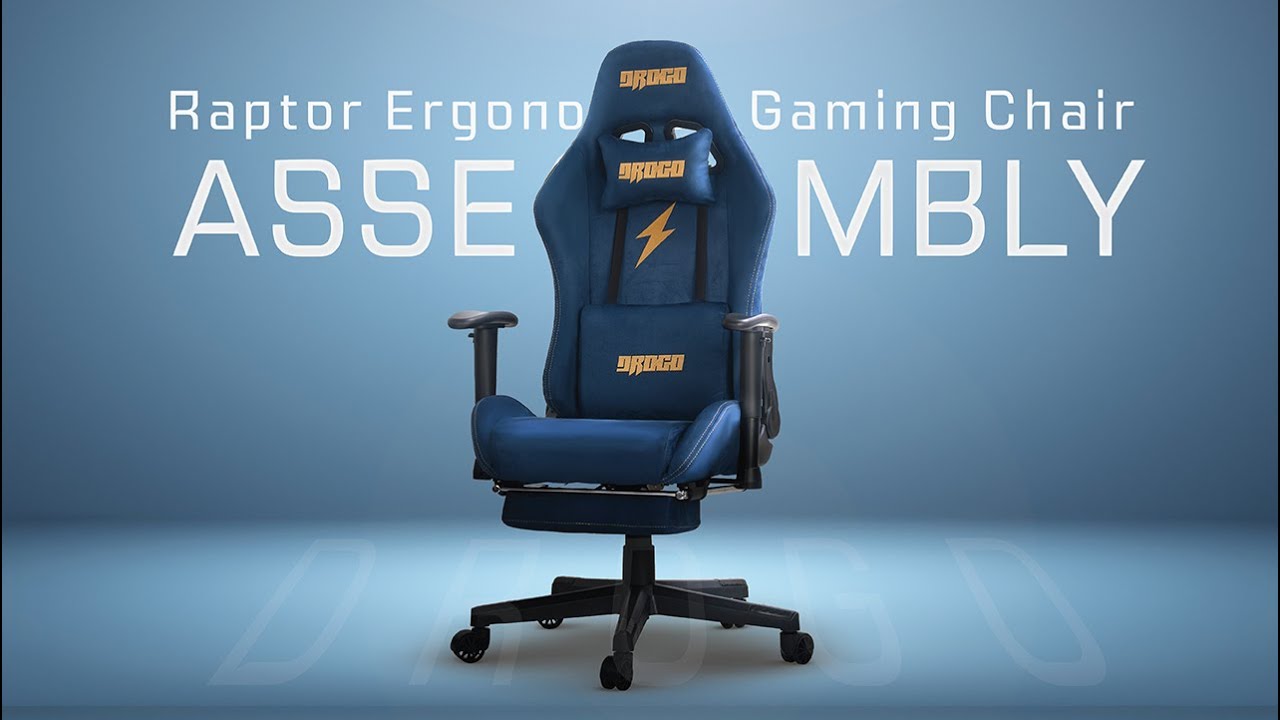 How to Assemble the Raptor Ergonomic Gaming Chair Like a Pro! - YouTube