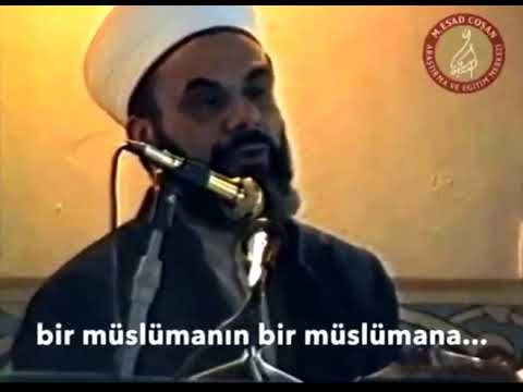 Dargınlık Haram. -Esad Coşan