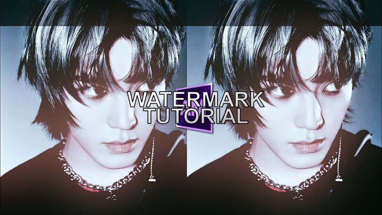Watermark tutorial in alight motion|| - YouTube