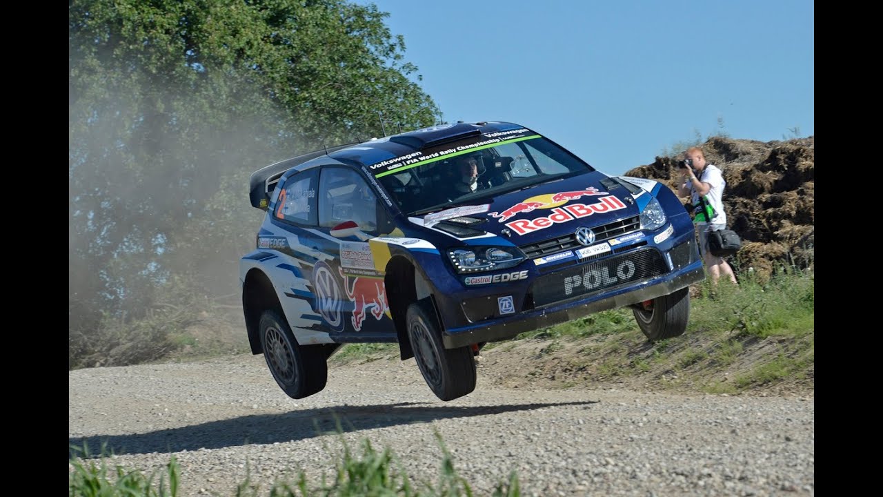 VW - WRC 2015 Polen Rally - YouTube