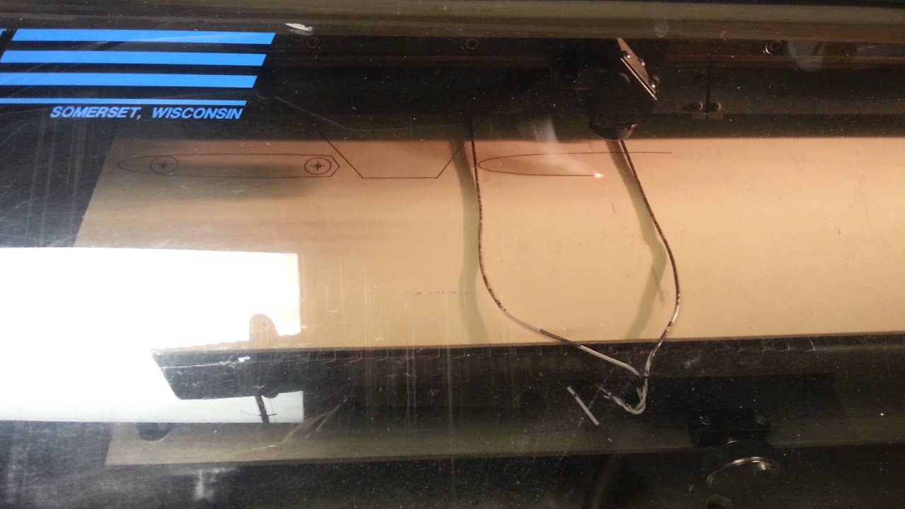 Laser! SFG project for aerobeez yak. - YouTube