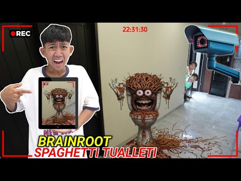 TEREKAM CCTV!! BRAINROT SPAGETTI TOILET MASUK KERUMAH SAPUTRA?? | Mikael TubeHD