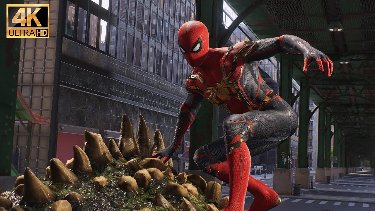 NWH Hybrid Suit Vs The Lizard (NG+) - Marvel’s Spider-Man 2 PS5 ...