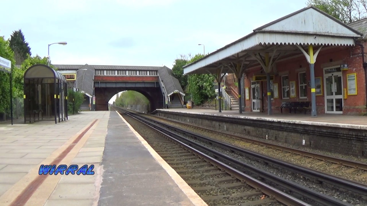 Bromborough Railway station - Wirral Line - Merseyrail - YouTube