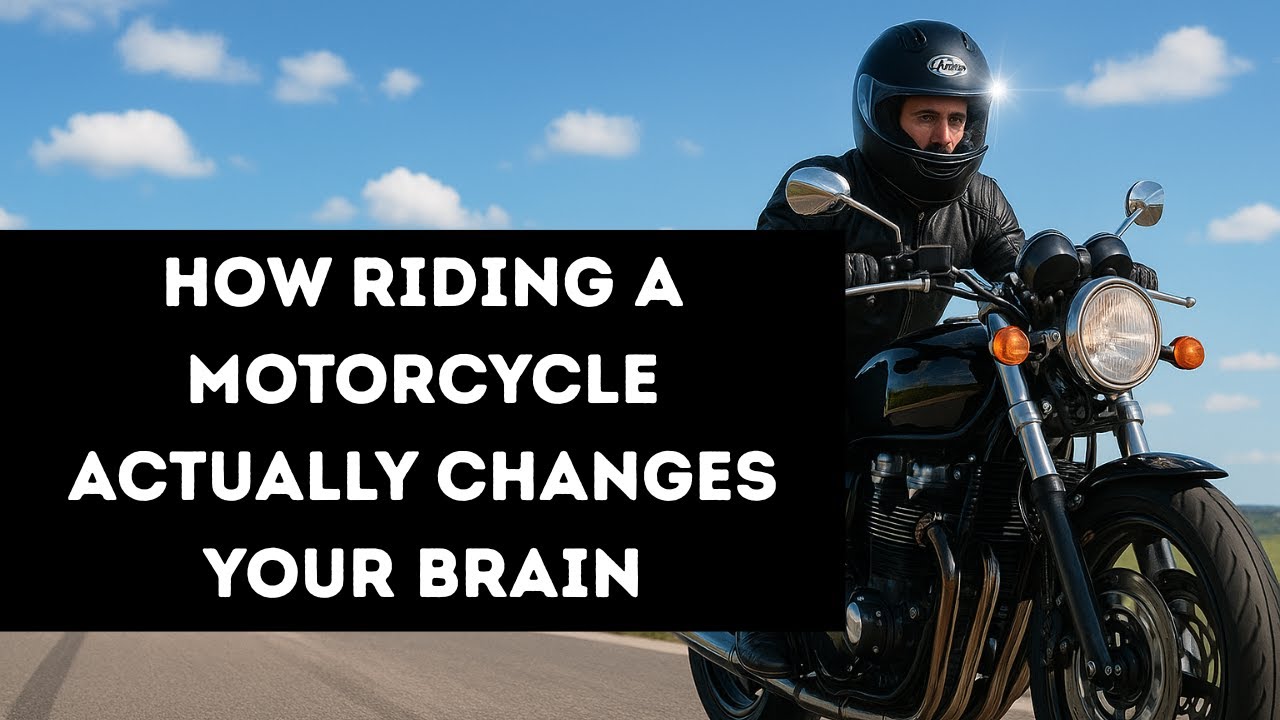 why riding a motorcycle feels like pure therapy? - YouTube