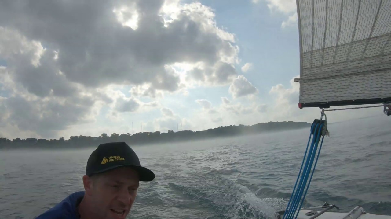 How to start sailing (lake michigan) - YouTube