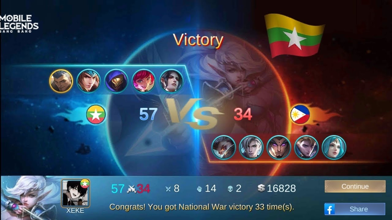 MCC Game play(National War) - YouTube