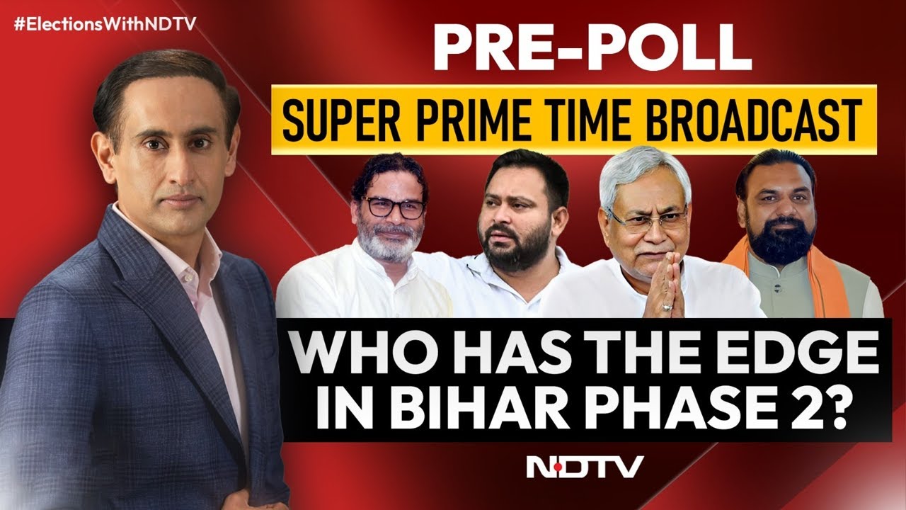 Bihar Election Phase 2 Voting | Battleground Bihar With Rahul Kanwal: Who Has The Edge In Phase ...