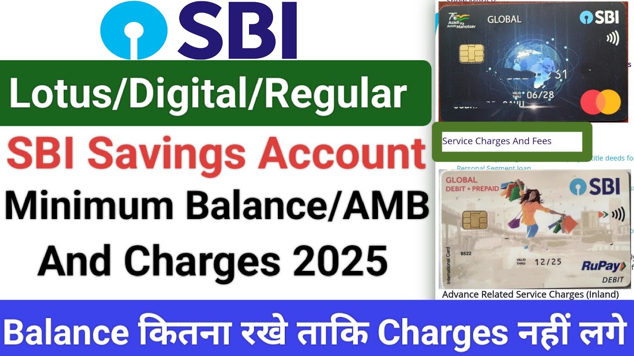 Sbi Savings Account Minimum Balance Charges 2025 Minimum Balance In Sbi Savings Account Minimum Balance Charges 2025 Minimum Balance In