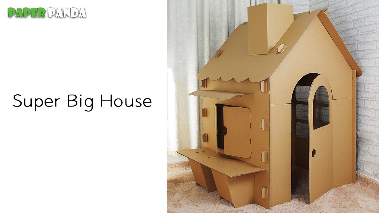 [PDSBHS] Super Big House - Assembly Instruction - PAPER PANDA - YouTube