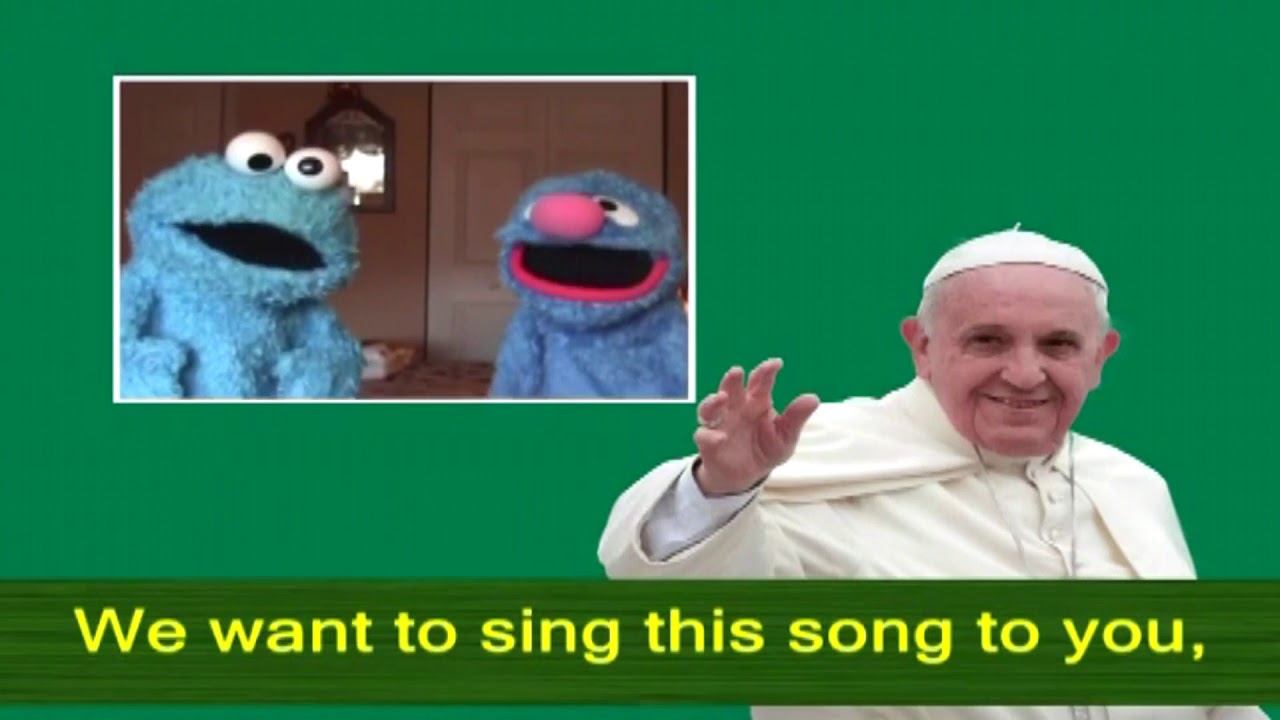 Dear Holy Father - (Muppets and Pope Francis Version 60fps) - YouTube