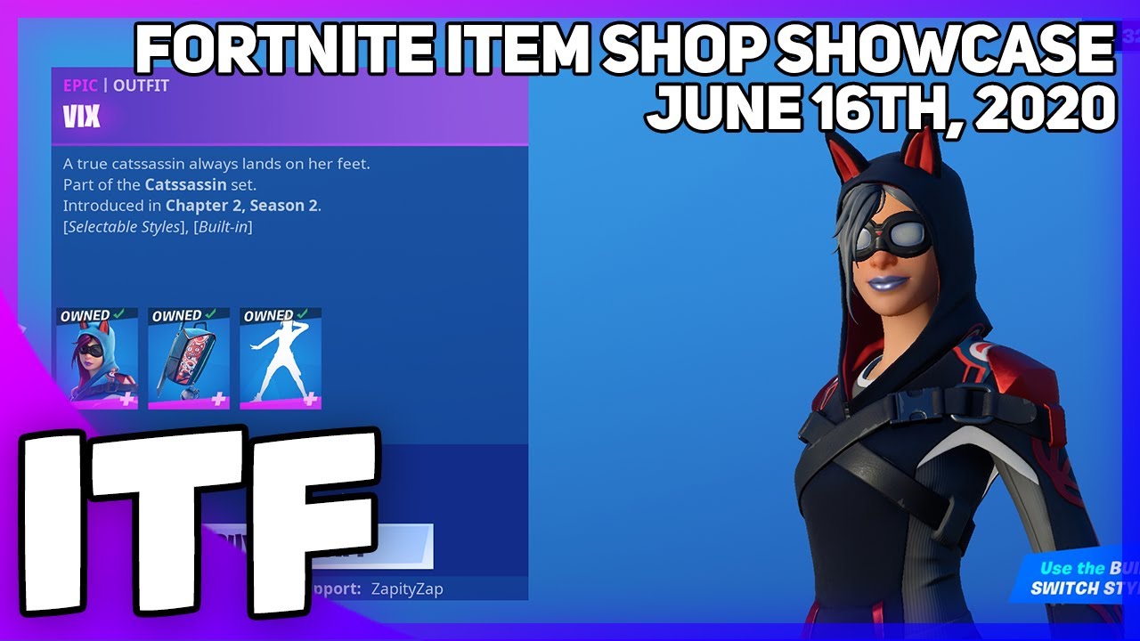 Fortnite Item Shop LAST ITEM SHOP OF THE SEASON! [June 16th, 2020 ...