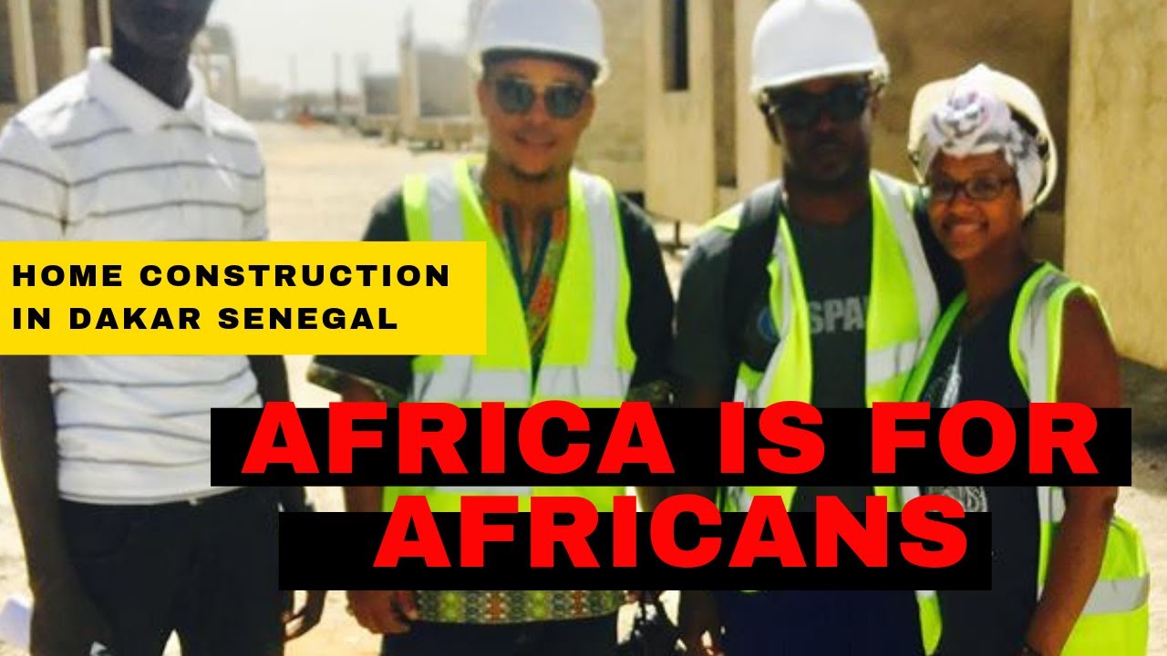 TOURING BEAUTIFUL HOMES & REAL ESTATE IN SENEGAL W. AFRICA # ...