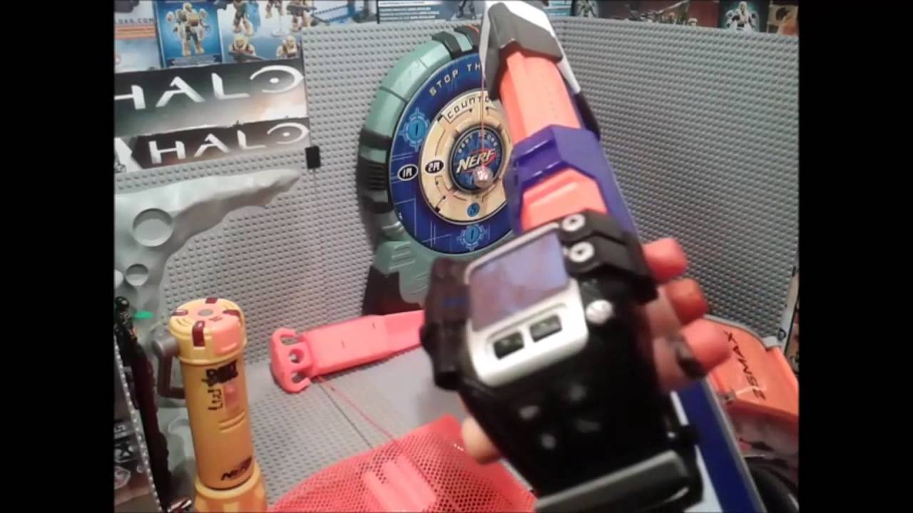 NERF Cam Spy Net Watch 2.0 - YouTube