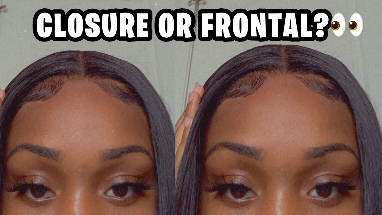 Closure or Frontal? Frontal Effect Closure tutorial ft Ayiyi Hair - YouTube