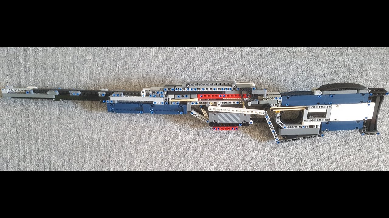 How to build a lego technic AWM - YouTube