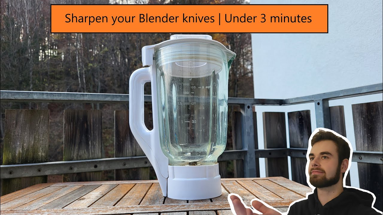 Sharpen your Blender | Under 3 minutes - YouTube