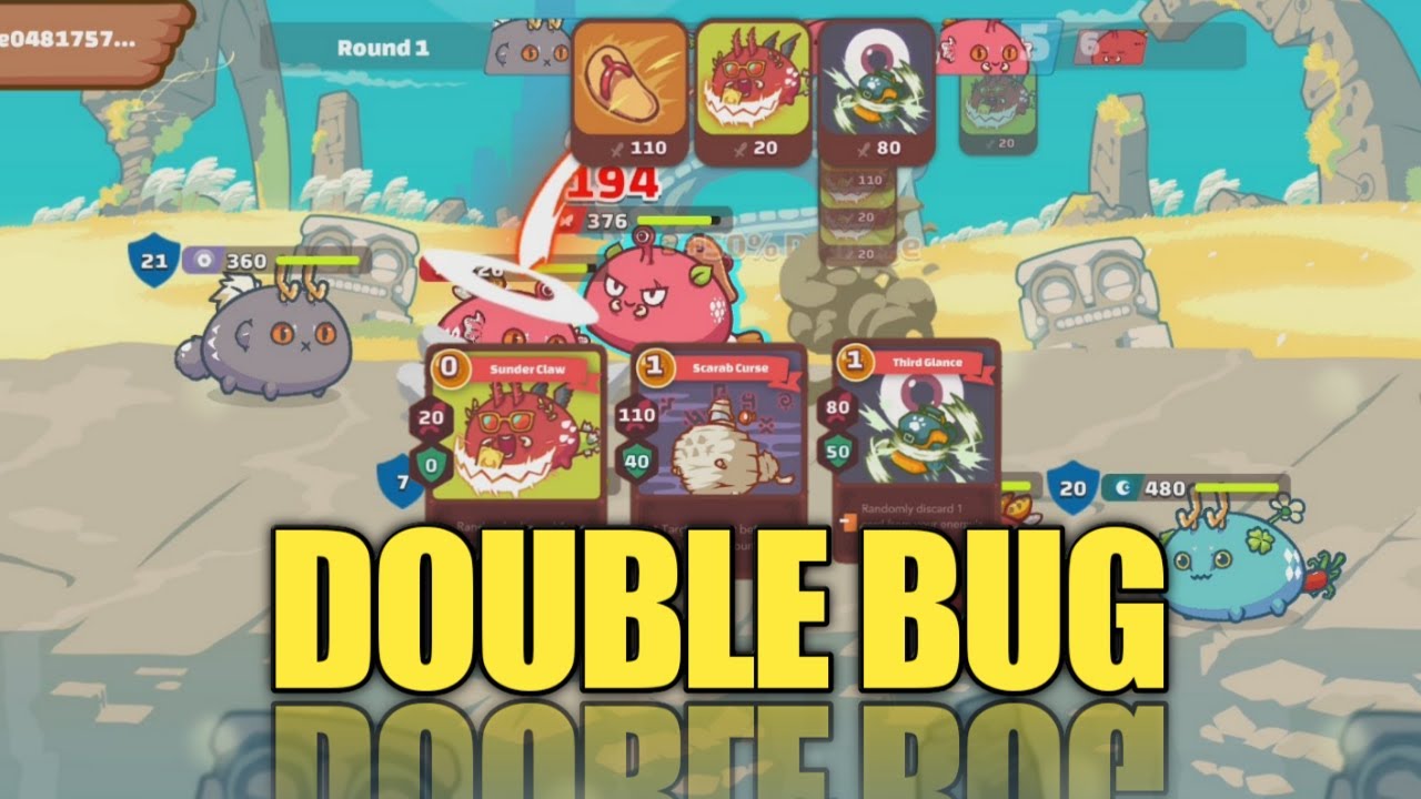 Axie Infinity | Double Bug Axie | Discard - YouTube
