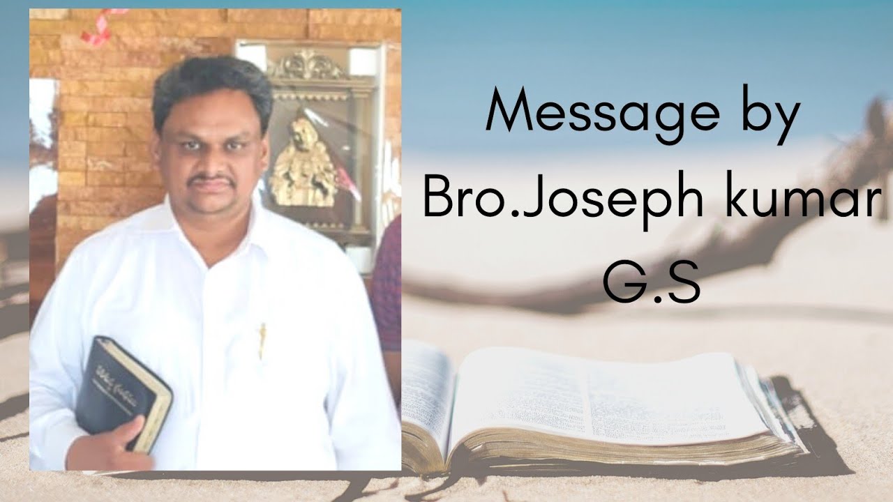 Bible study || 3/3/21|| 7 pm to 8:30pm || Message by Bro.Joseph kumar ...